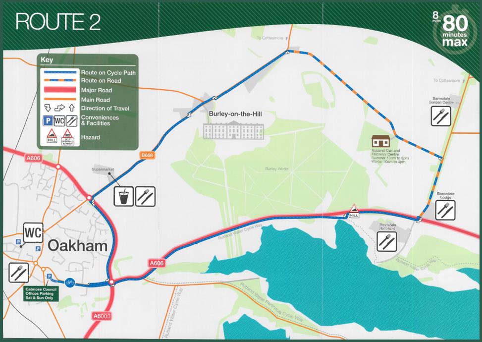 Oakham Cycling Routes - Discover Rutland